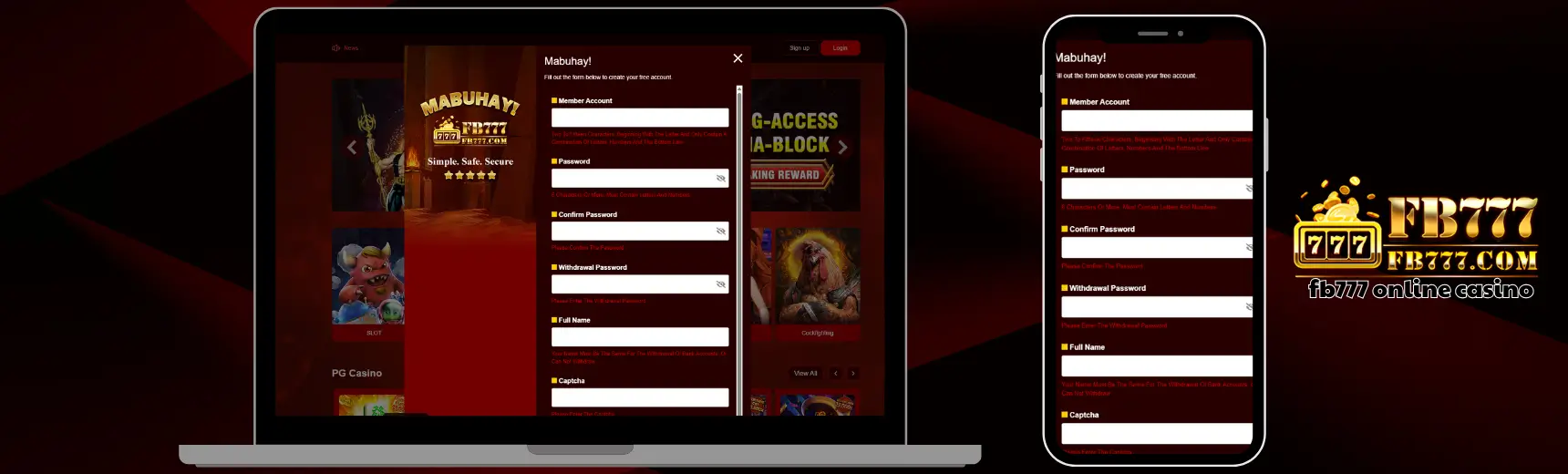 FB777 Register - Top Online Casino Philippines - Login Get ₱500